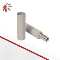 China Titanium Alloy Sintered Metal Powder Filter Element with Customized Filter Connector for sale