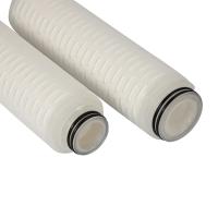 China Customizable Nonmetal Filter Element with PTFE Membrane and Durable PP Frame Material for sale