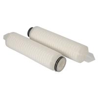 China Customizable Nonmetal Filter Element with PTFE Membrane and Durable PP Frame Material for sale