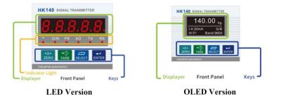 China OLED Analog Weight Transmitter High Precision Weight Transmitter for sale