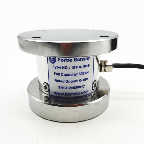 Quality 30 Ton Load Cell Manufacturer Flange To Flange Compression Load Cell for sale
