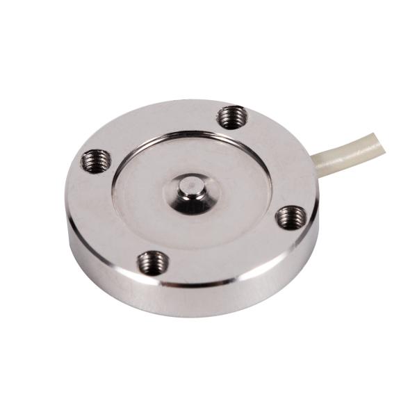 Quality Thin Compression Load Cell Donut Load Cell With Threaded Holes for sale