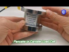 Flange Canister Compression Load Cell Sensor 5t-50t Truck Scale Load Cells