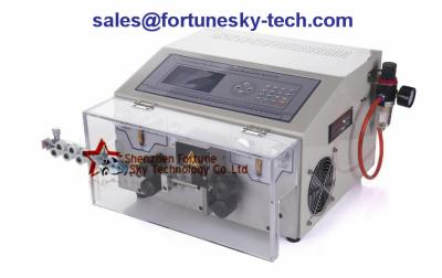 China SWT508MAX-02SWT508MAX2SWT508MAX3-01 BV Cable 7-19 Cores 16-70 SQMM Fully Automatic Wire Stripping Machine for sale
