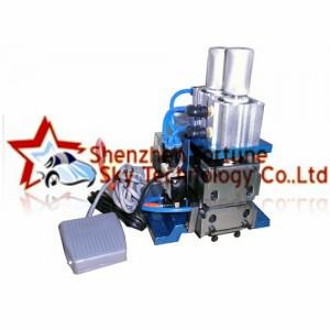 China LL-3F Pneumatic Double Blades Wire Stripping Machine For Multicore Cable AWG18-AWG32 for sale