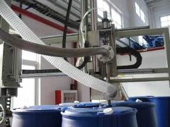 DCS-250L(STW) Liquid Filling Machine Barrels Drums Packing Machine Upon Liquid Surface Filling