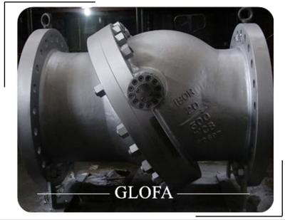 China Tilting Disc Check Valve CL1500 CL2500 Flanged Stainless Steel SS316 for sale