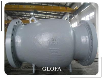 China A216 WCB CAST IRON Flanged PN16 Non-slam Silent Check Valve for sale