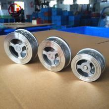 China GG25 Cast Iron Stainless Steel Wafer Flanged CL150 CL300 Non-slam Nozzle Check Valve for sale
