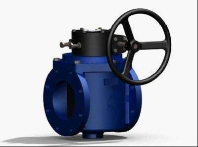 China CL150 / CL300 /CL 600 # CS A216 WCB SS A351 CF8M/SS316 STAINLESS STEEL FLANGED R.F ECCENTRIC PLUG VALVE GEAR for sale