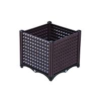 China Self Watering Large Plastic Rectangular Planter Box 45x75x90cm Insect Proof Courtyard for sale