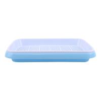 China PP Plastic Seedling Germination Trays 100 Sets Square Nursery Trays for Seed Planting for sale
