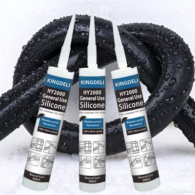 China Grey Neutral Cure Antifúngico Silicone Sealant GP resistente a intempéries para telhado de edifícios à venda