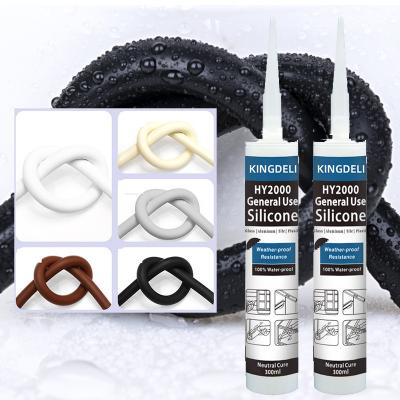 China Customized Clear Aquarium Silicone Sealant Weatherproof 280ml 300ml for sale