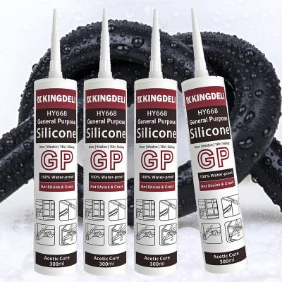 中国 エセティック グレー ブラック ホワイト GP シリコン 密封剤 窓用の粘着剤 販売のため
