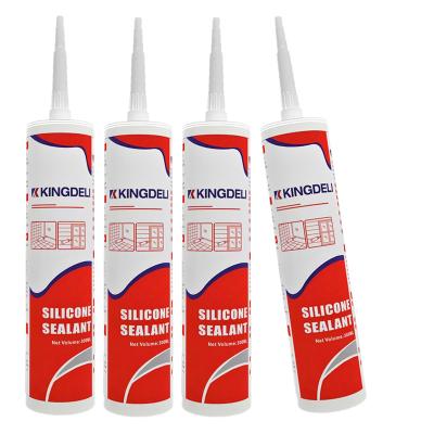 China Neutro azulejo impermeável Oxime Silicone selante cozinha cola de vedação à venda