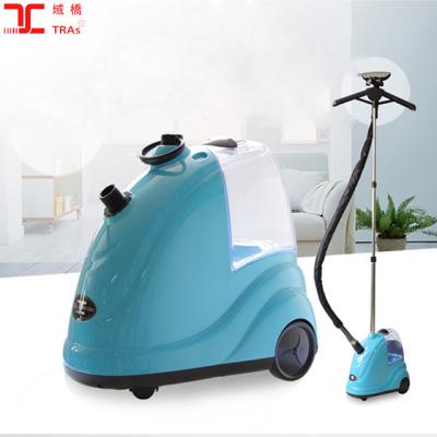 China 1750w 220v Blue high pressure steam iron vertical garment steamer for sale