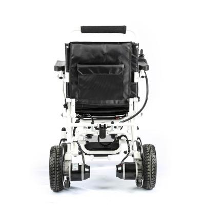 Cina KSM-602 Electronic motorized wheelchairs adjustable armrest remote control wheelchair auto open and fold options in vendita