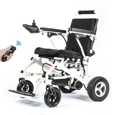 中国 KSM-602 Folding Home Petite Electric Scooter Wheelchairs Lightweight Narrow Standard Parts Remote Control Electric Wheelchair 販売のため