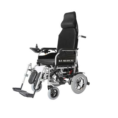 中国 KSM-508 High-back Wheelchair For Disabled Backrest 90-160/180 adjustable Good quality electric wheelchair for sale 販売のため