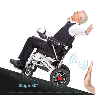 Cina Factory Custom Competitive Price wireless Remote Control light weight motorized foldable electric wheelchair in vendita