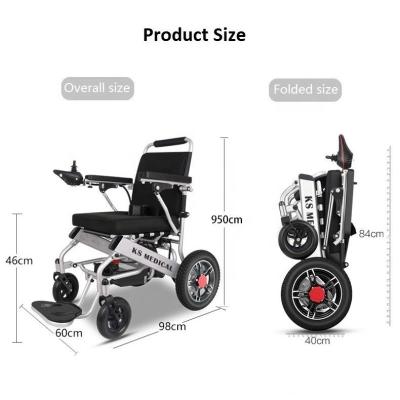 Cina Factory Custom Competitive Price wireless Remote Control light weight motorized foldable electric wheelchair in vendita