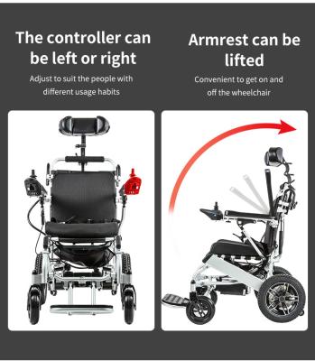 Cina Factory Custom Competitive Price wireless Remote Control light weight motorized foldable electric wheelchair in vendita