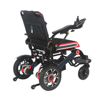 Cina KSM-605 PLus 2022 New Folding Power Remote Control Lightweight One Key Automatic Folding Electric Wheelchair in vendita