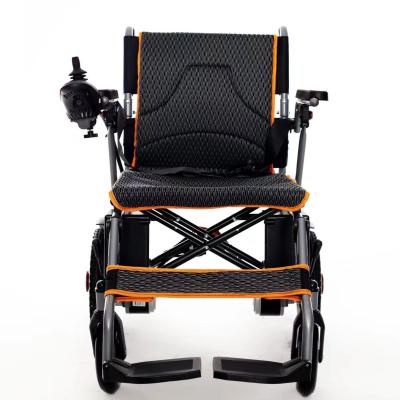 Китай KSM-506 Cheap portable wheelchair high quality foldable electric wheelchair motorized power wheelchairs for elderly people продается