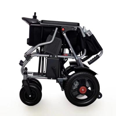 Китай KSM-506 Cheap electric portable wheelchair power easy folding wheelchair hot sale comfortable drive lightweight wheelchair продается