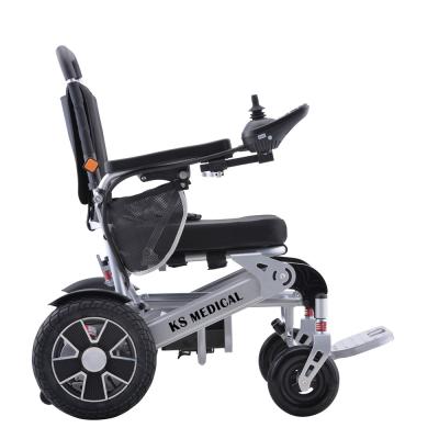 Китай KSM-606 Lightweight Folding Electric Wheelchair Handicapped Cheapest Price Power Smart Drive Wheelchair продается