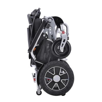 Китай KSM-606 Ce Mdr Disabled Medical Equipment Mobility Motorized Wheel Chair Foldable Aluminum Electric Power Wheelchair for Sale продается