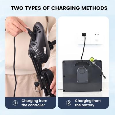 Cina KSM-606AR Folding Power Chairs for Disabledr Comfortable Automatic Electric Reclining Wheelchair in vendita