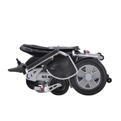 Китай KSM-606AF Automatic Folding Smart Electric Remote Power Wheelchair Intelligent Wheel Chairs for Disabled продается