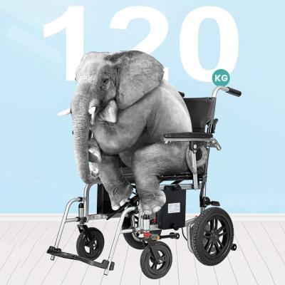 China KSM-509 Portable Foldable Lightweight Only 16.5 kgs Wheelchairs Buy New Folding Electric Power  Wheelchair 2023 For The Elderly Te koop