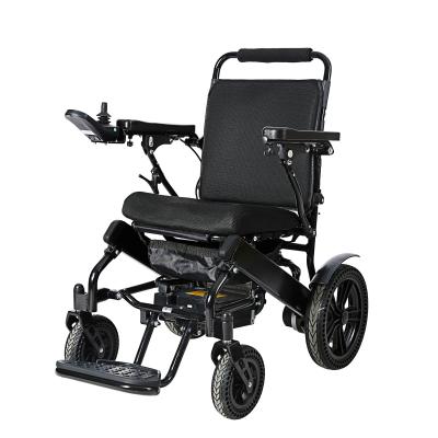 Cina KSM-601L Recliner Electric Wheelchair with Controller Reclining Power Wheelchair with Honeycomb Solid Wheel in vendita