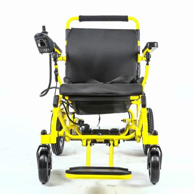 Cina KSM-601P Remote Control Lightweight Adjustable Reclining Backrest Electric Wheelchair with Joystick in vendita