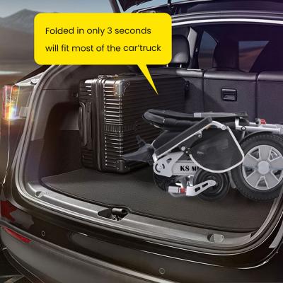 Cina KSM-606AR Enhance Customer Experience with Automatic Reclining Electric Wheelchair Accessibility Price in vendita