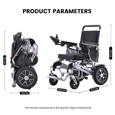 Cina KSM-606AR Maximize Business Efficiency with High-performance Electric Wheelchairs Folding Wheelchair for Office in vendita