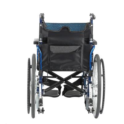 Cina KSM-201Manual Foldable Wheelchair Aluminum Lightweight Wheelchair in vendita