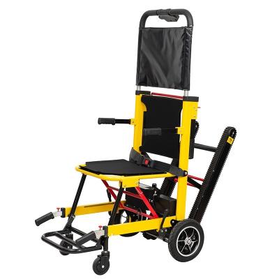 China Electric Power Stair Climbing Wheelchair Portable Folding Track Floor Climbing Te koop