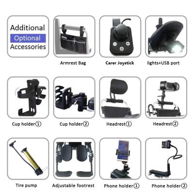 Cina KSP-21 Wheelchair Spare Parts Brush Controller And Joystick Control System in vendita
