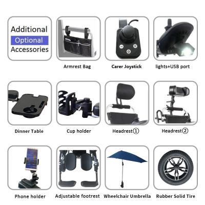 Cina Lightweight Wheelchair Spare Parts Dining Table ABS Anti Drop Dining Table in vendita
