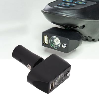 Cina LED Wheelchair Spare Parts Electric Wheelchair Light With USB Port 3 Pin XLR Head in vendita