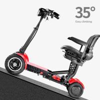 China KSM-905B Automatic Folding Mobility Scooter 36V 250W 4 Wheel Durable for sale
