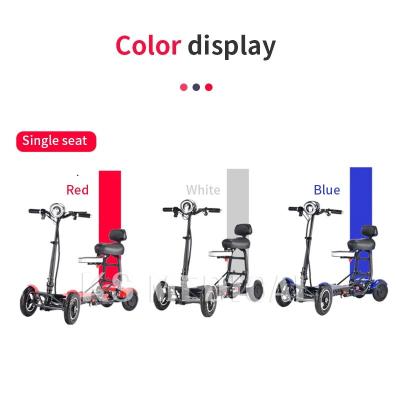 Cina KSM-905A Electric Mobility Scooters Folding Portable 4 Wheel Mobility Scooter in vendita