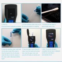 China Handheld ATP Surface Test Kit Bacteria Luminometer Detector 10s 0-9999 RLU for sale