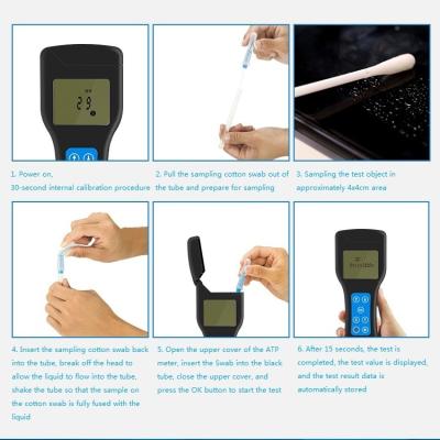 Κίνα Portable ATP Test Kits Bacteria Fluorescence Detector With Test Swab προς πώληση