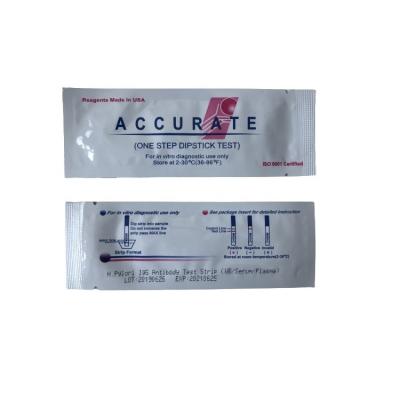 Cina Clinic Rapid Diagnostic Kit Antigen Hpylori Antibody Blood Helicobacter Cassette in vendita