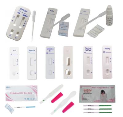 Cina Rapid Cassette Test Kit Dengue NS1/IgG/IgM Antigen Antibody Combo Test in vendita
